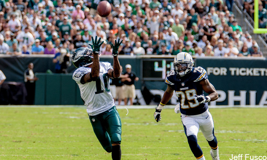 Desean Jackson Catching The Ball