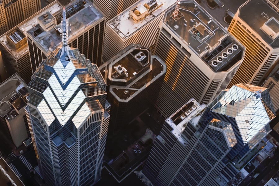 Birds Eye View Shot Example