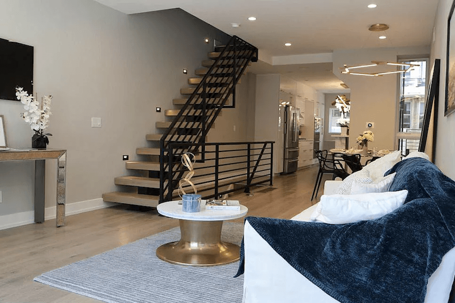 Modern Row House Interior