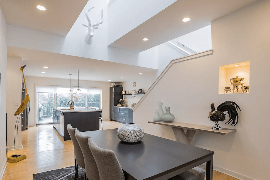 Modern Row House Interior