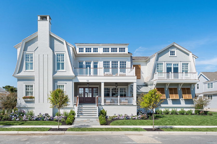 Dutch Colonial House With Porch